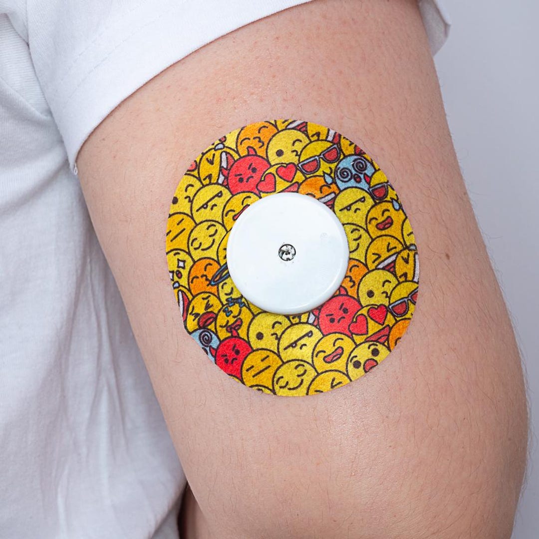 Freestyle Libre Color Patch "limoji" - Diabetic Patches - Freestyle ...
