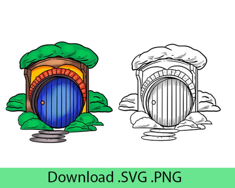 Hobbit Hole Svg