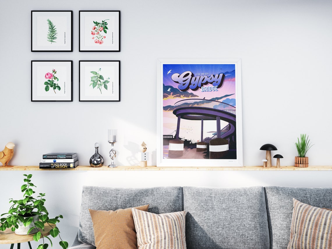 Gypsy Bridge – Leigh-on-sea Poster • A4, A3 & A2 Print • England, Essex ...