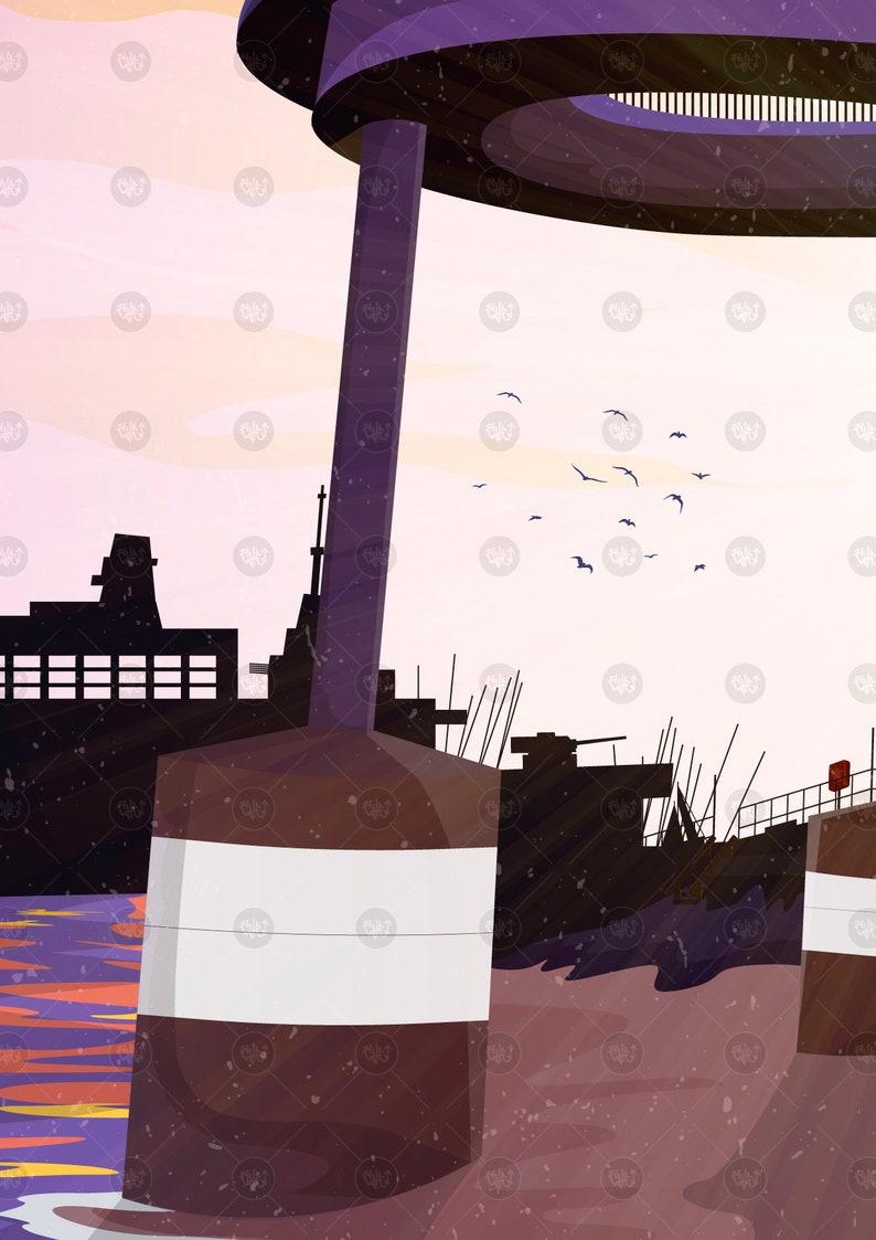 Gypsy Bridge – Leigh-on-sea Poster • A4, A3 & A2 Print • England, Essex ...