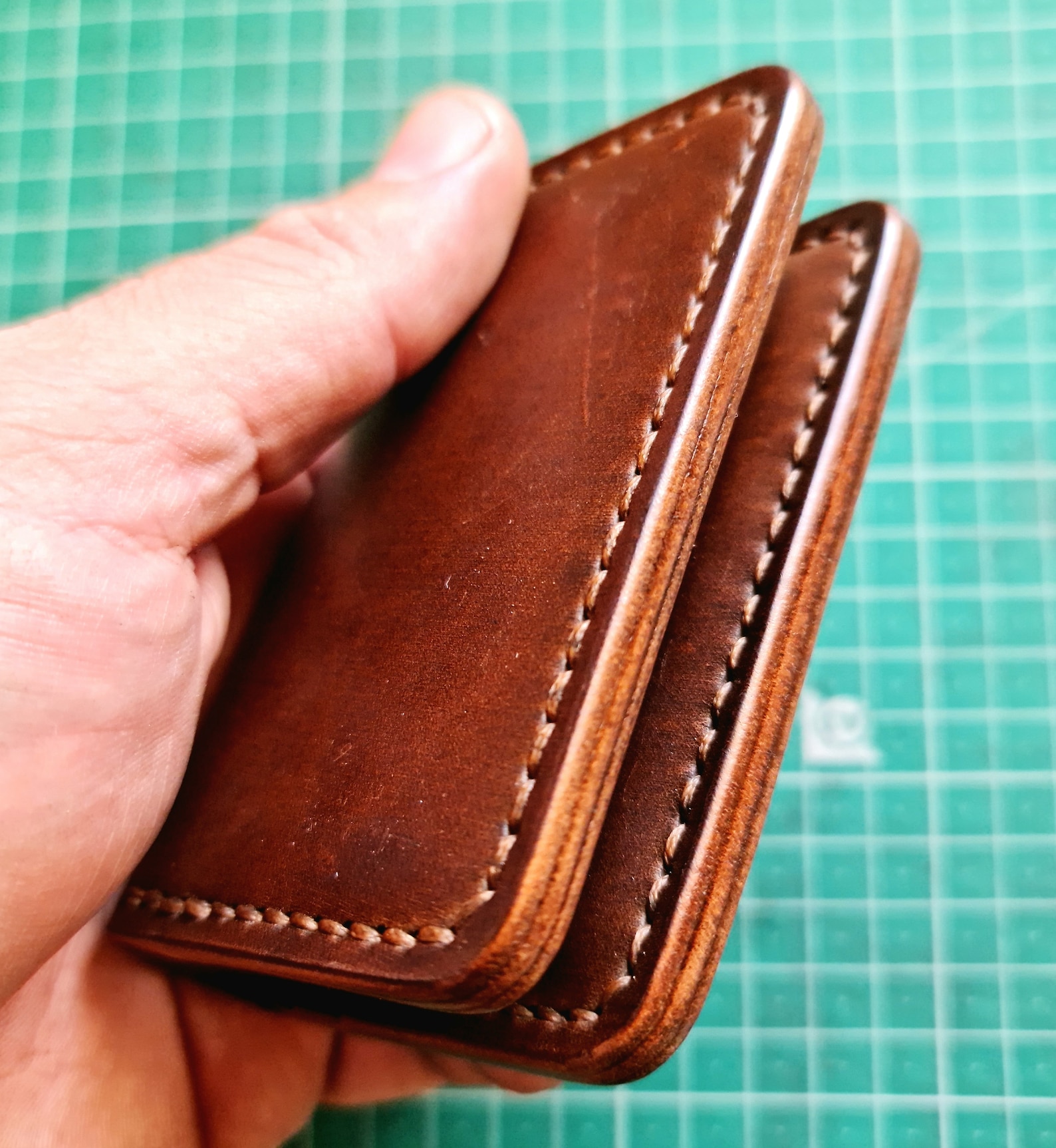 Bi Fold Leather Wallet PDF Pattern - Etsy