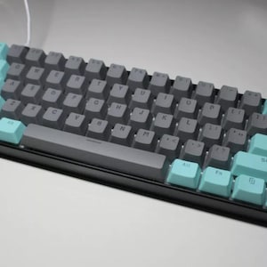 Keycap Translucent / Blue Grey / 104pc - Etsy