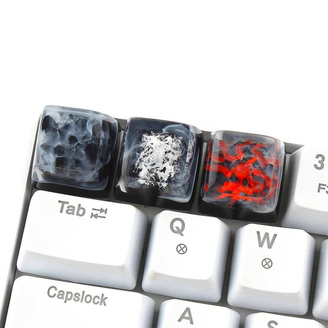 Keycap Mountain Fuji Artisan Resin Mechanical Cherry MX - Etsy