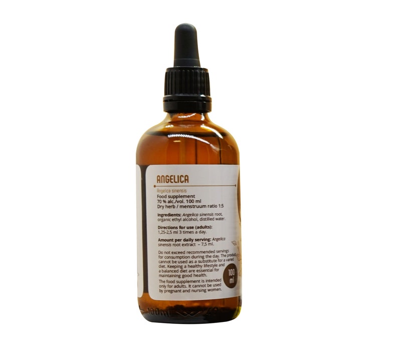 Angelica Sinensis Tincture 1:5 (100 Ml) - Etsy