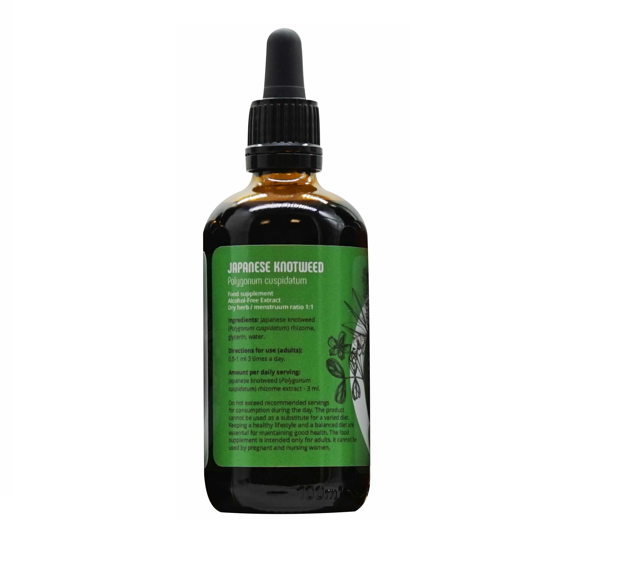 Japanese Knotweed Alcohol Free Extract 1:1 (100ml) - Etsy