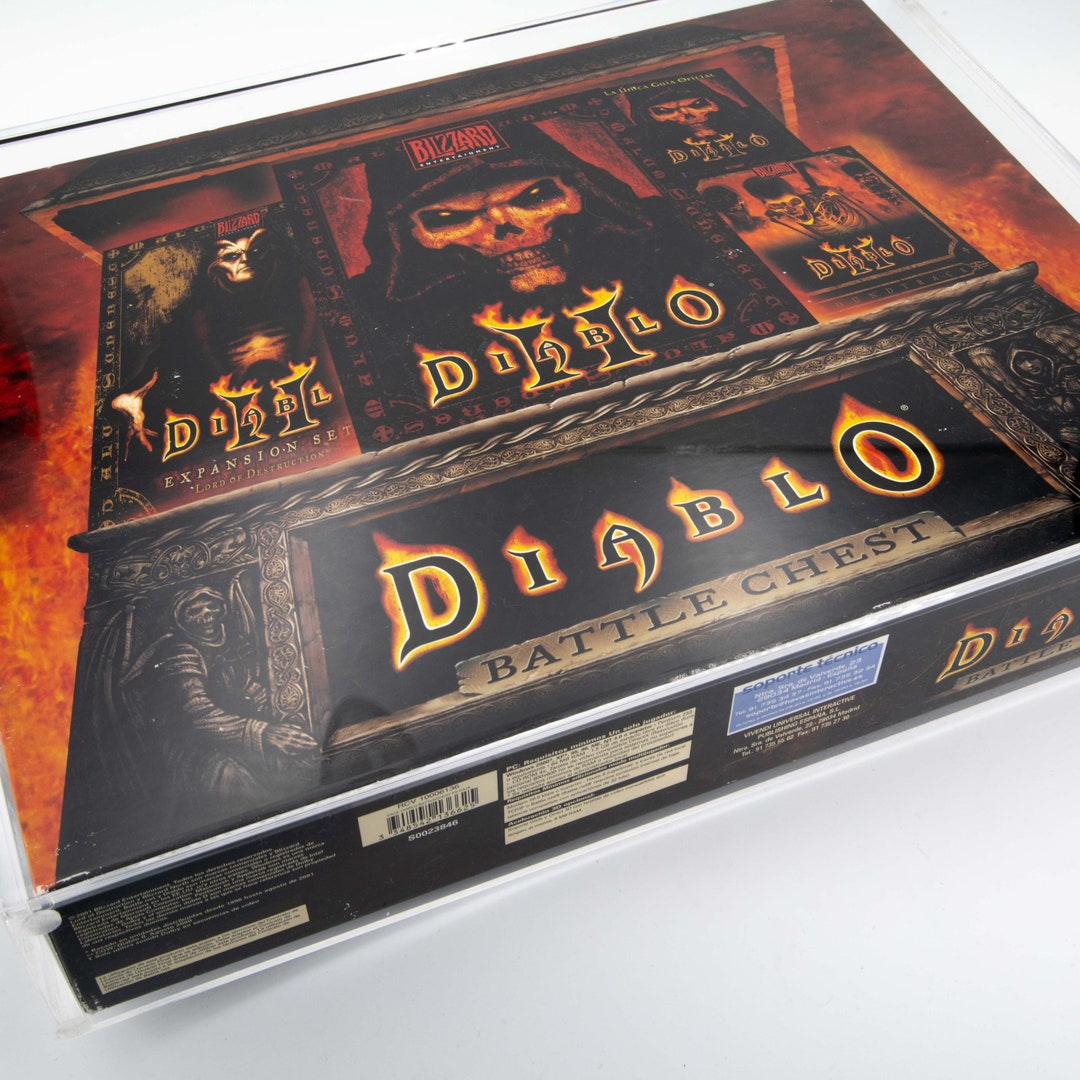 Methacrylate Case With UV Protection PC Diablo II Battle Chest Does Not ...