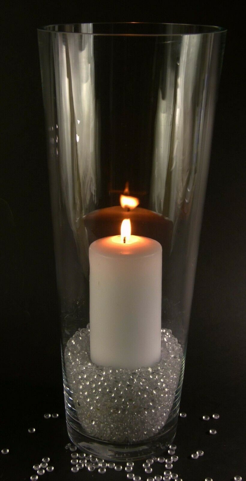Conical Bottom Vase Glass Vase Conical Flower Vase - Etsy