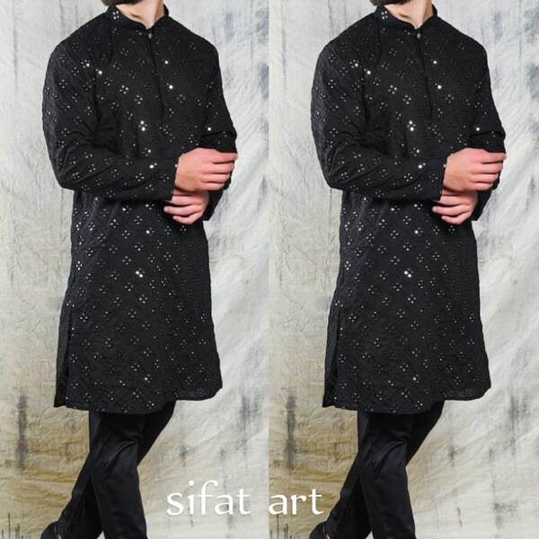 Mens Chicken Kari Kurta Pajama - Etsy Ireland