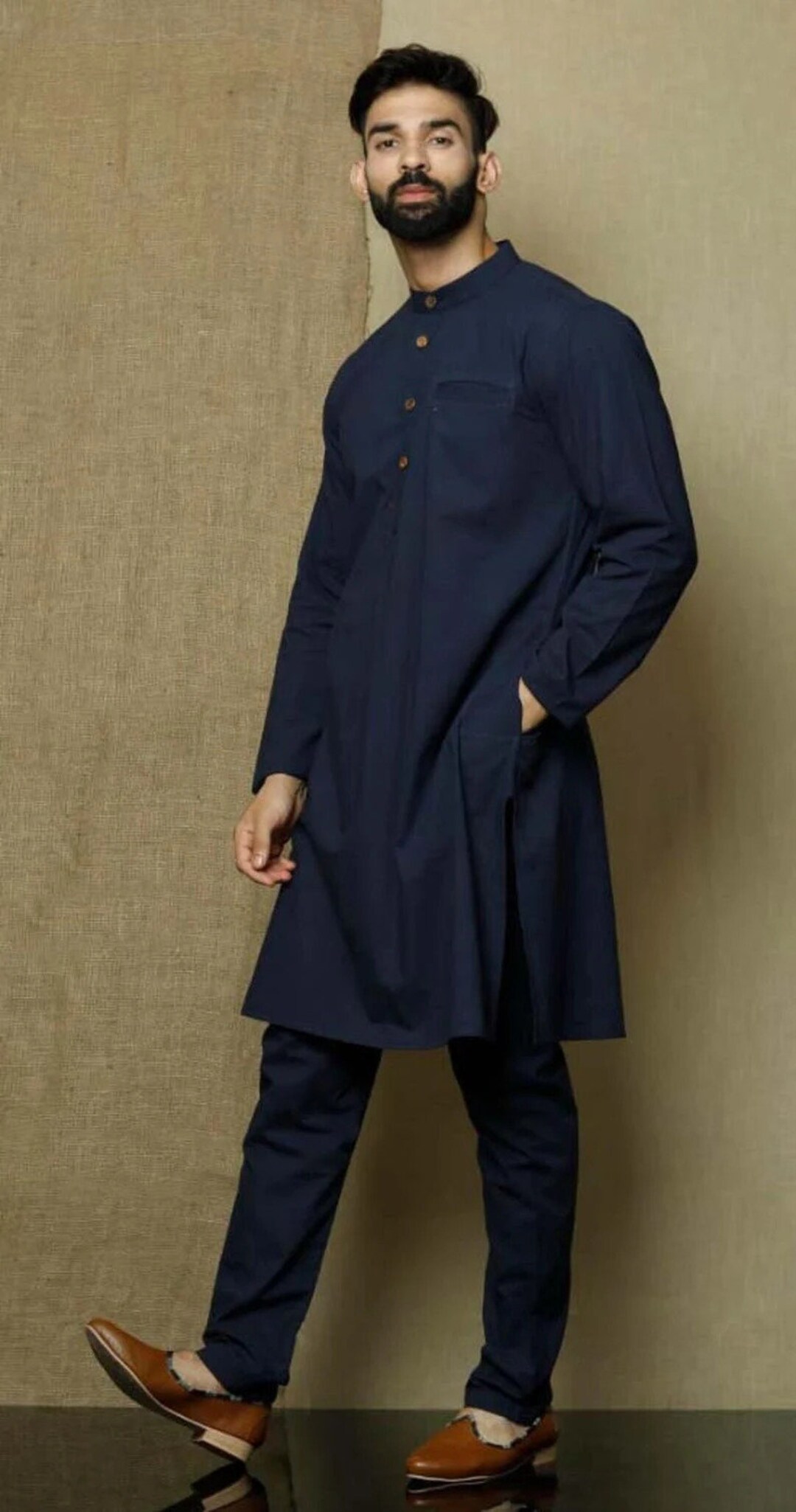 Men Kurta Traditional Kurta Unique Design Handmade Kurta XS to 7xl All ...