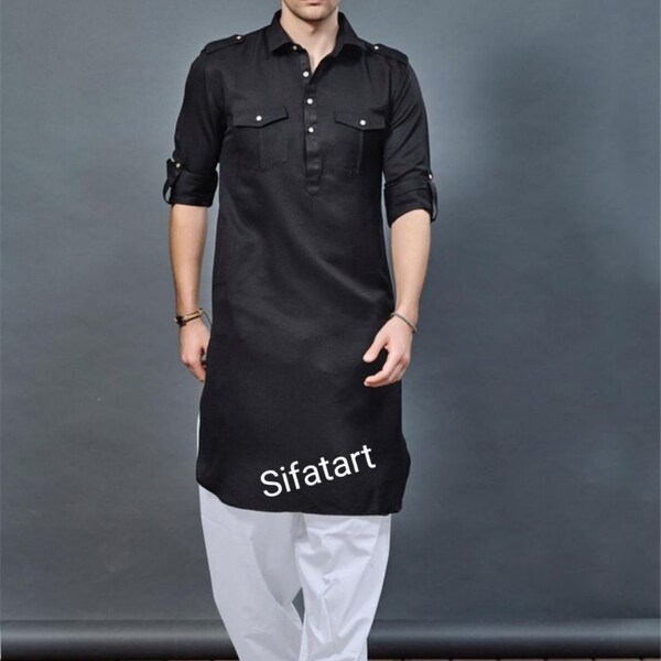 Mens Shalwar Kameez and Vest - Etsy