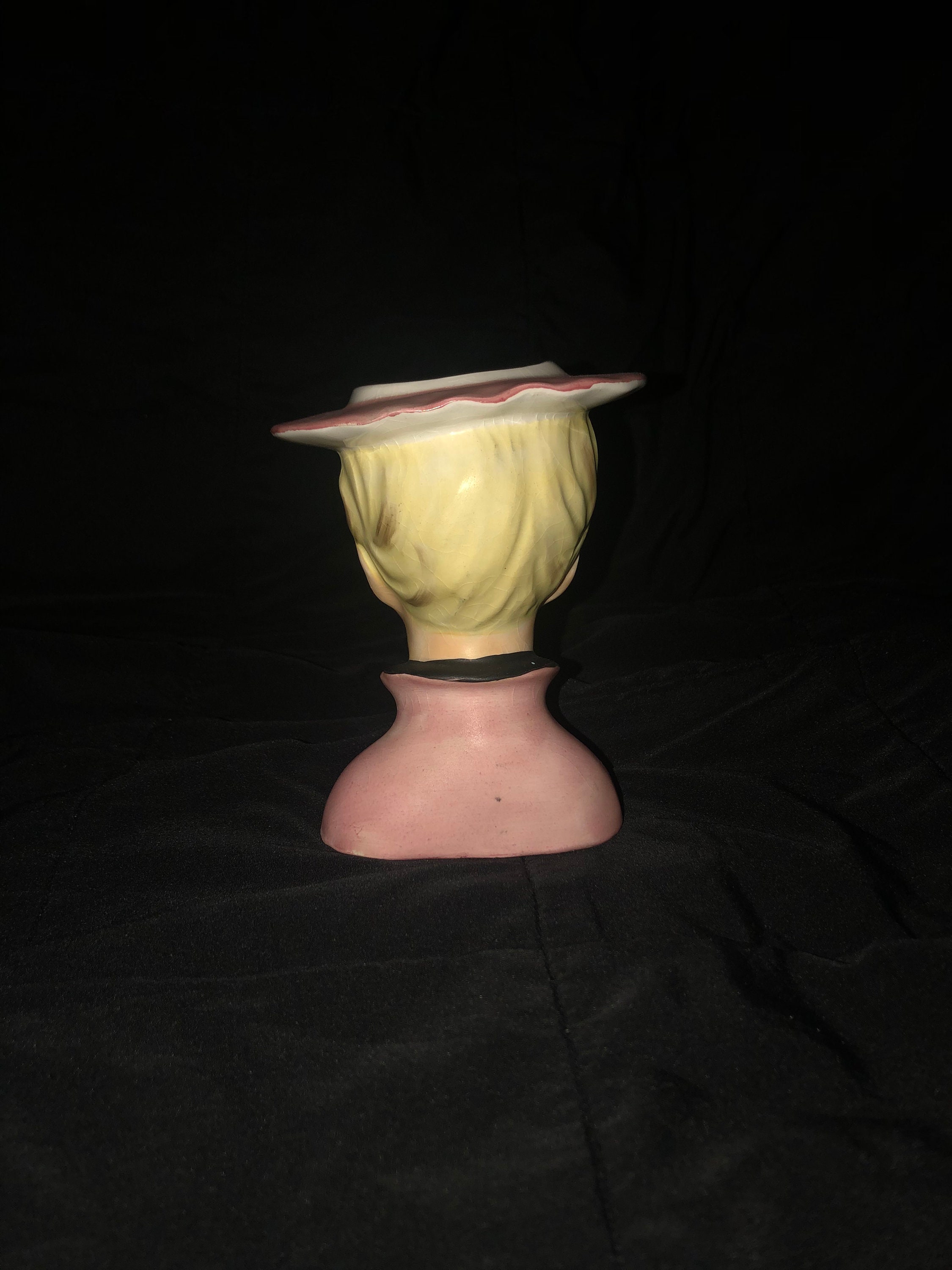 Napco Vintage Lady Head Vase A5120 - Etsy