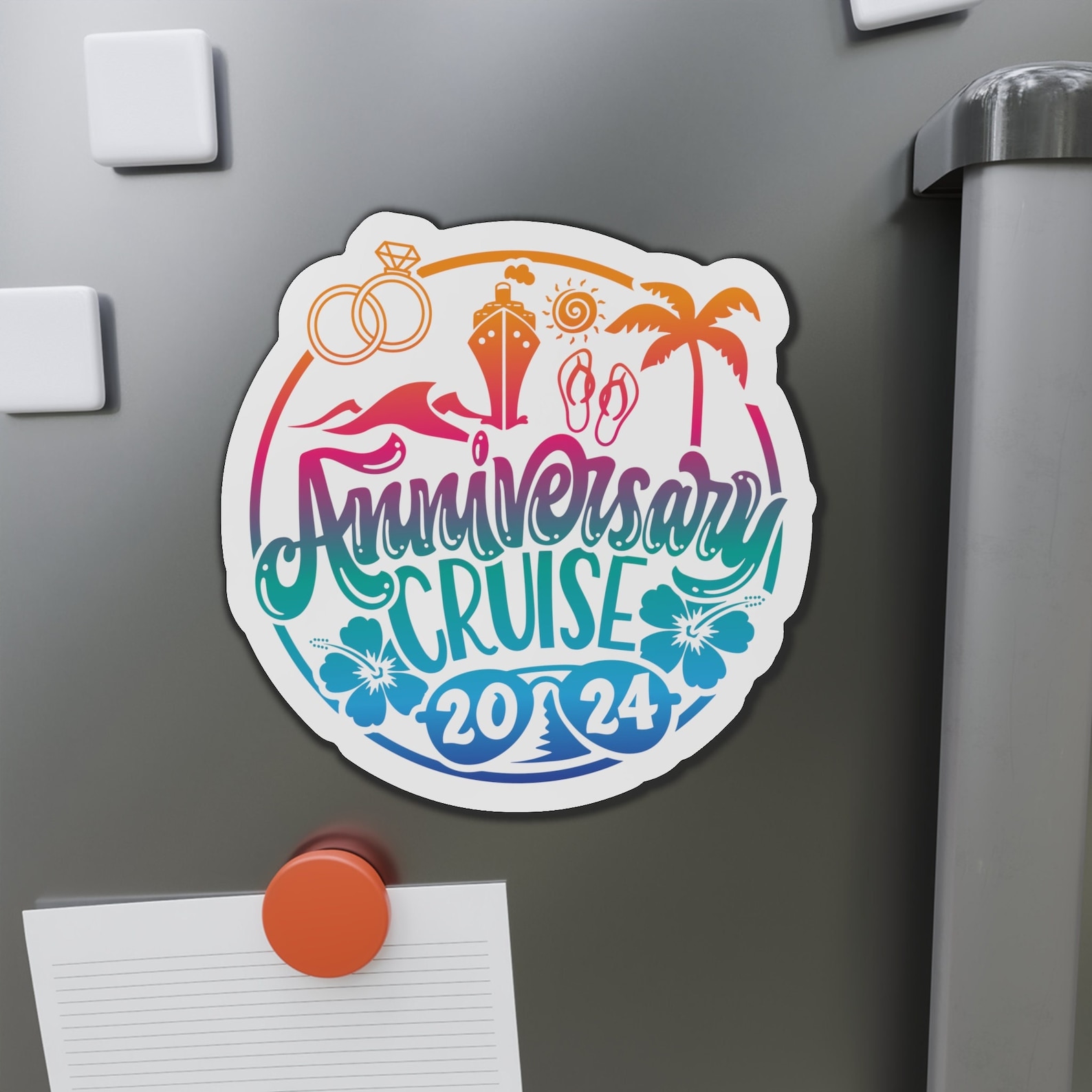 Anniversary Cruise Door Magnet Anniversary Cruise Magnet Cruise ...