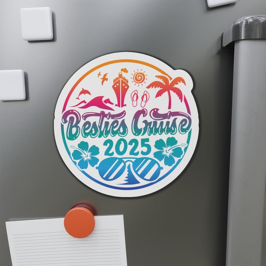 Bestie Cruise Door Magnet Girls Trip Cruise Magnet Cruise Decoration ...