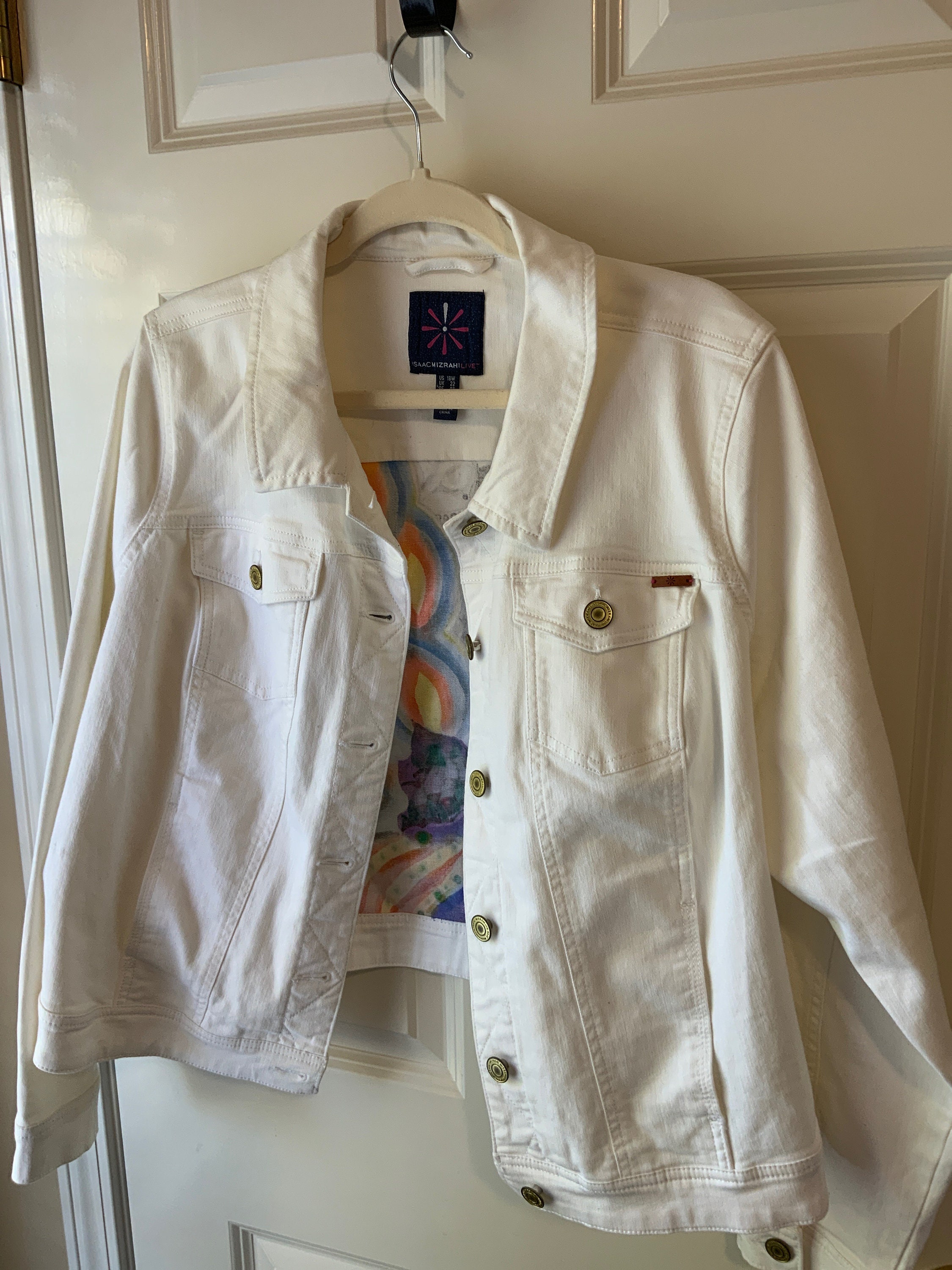 Custom Hand Painted Jean Jackets - Etsy