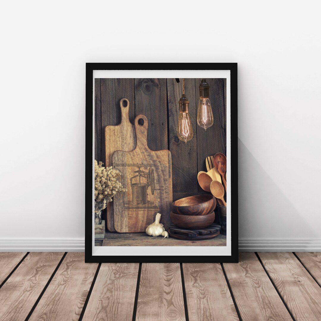 Farm House Style Kitchen Wall Art Digital Download Custom Photos Unique ...