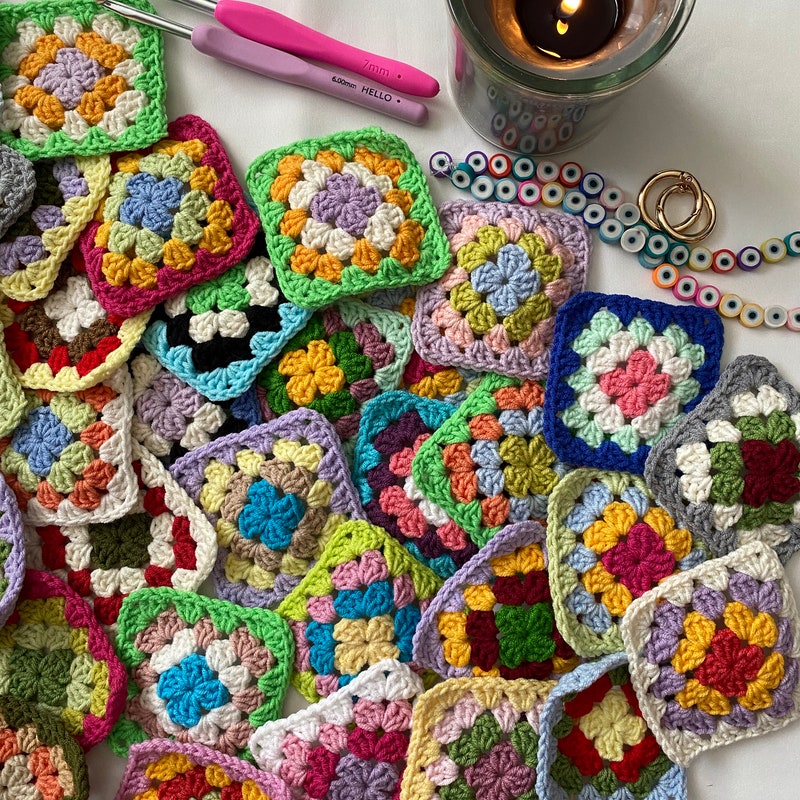 Granny Square Kit - Etsy