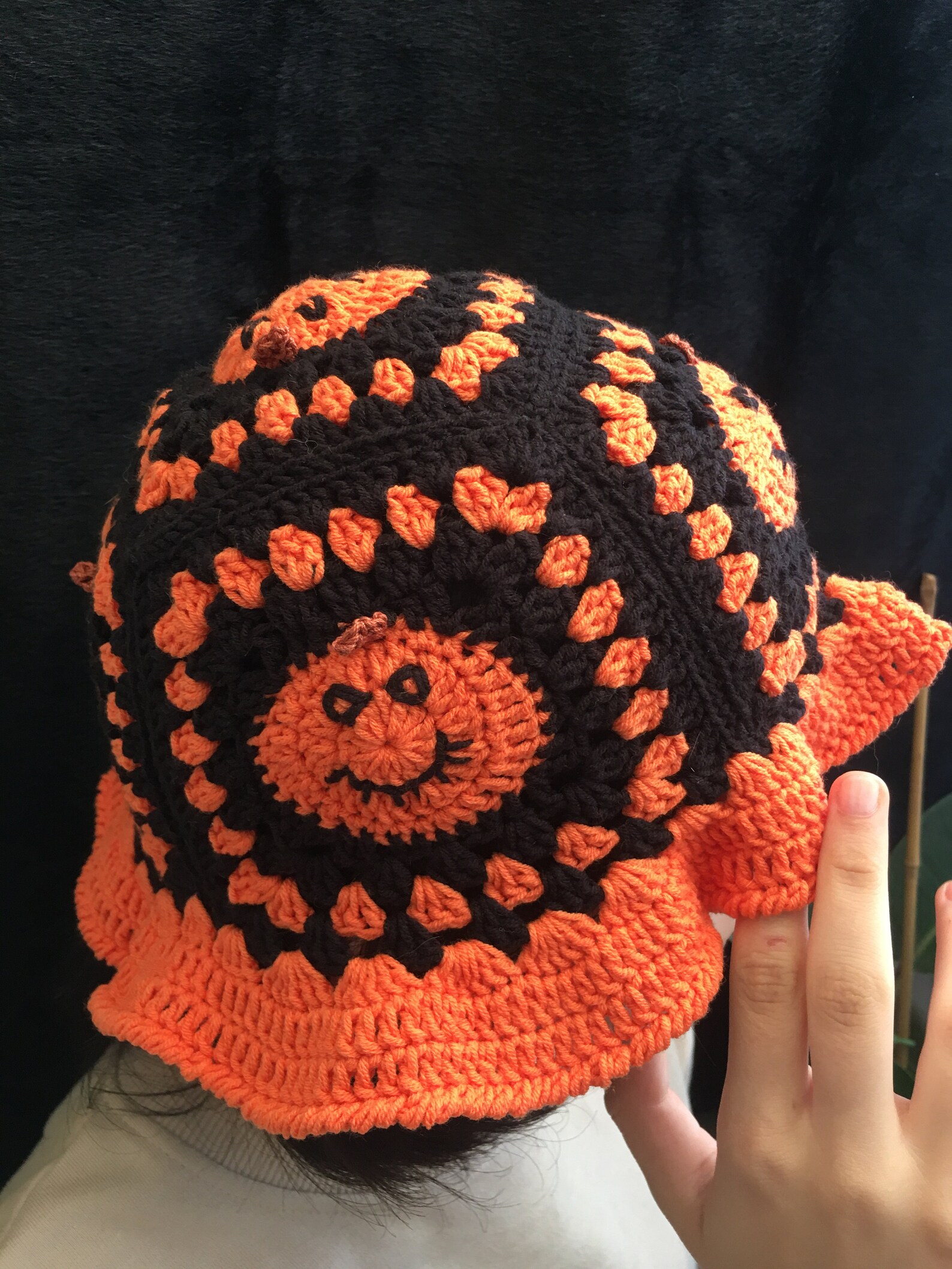 Crochet Halloween Bucket Hat, Crochet Pumpkin, Knit Pumpkin Hat ...