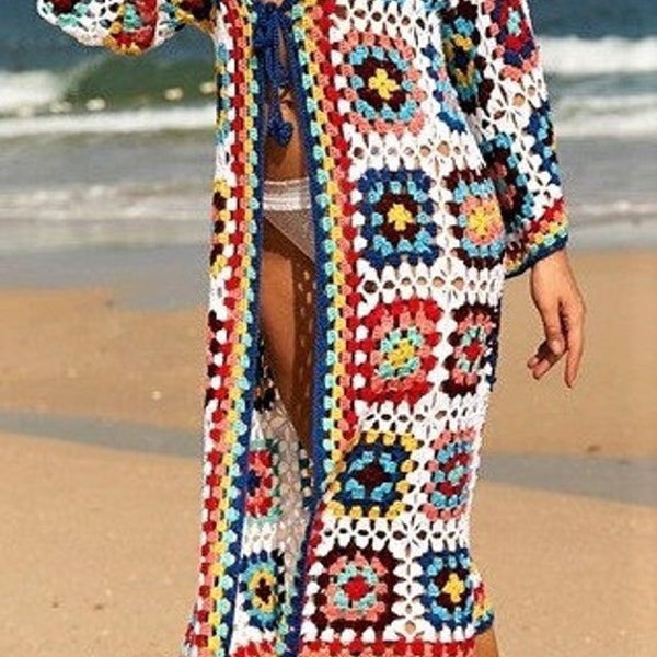 Cardigan Boho - Etsy