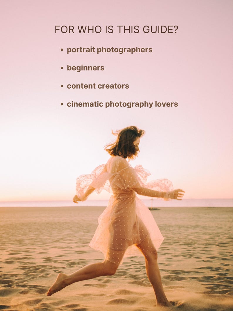 Natural Light Photography Guide for Portrait Photographers | Cinematic ...