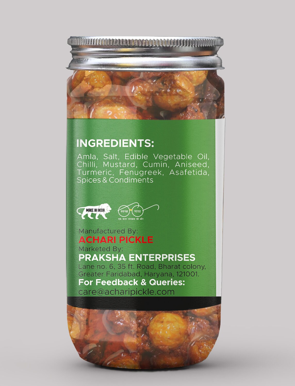 Amla Pickle Homemade Fresh Amla/gooseberry Pickle(400g) - Mother’s ...