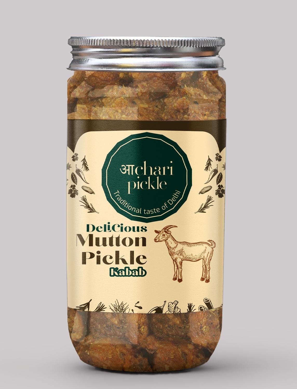 Homemade Mutton Kabab Pickle (400 GM) Non Veg Pickle(chicken Pickle ...