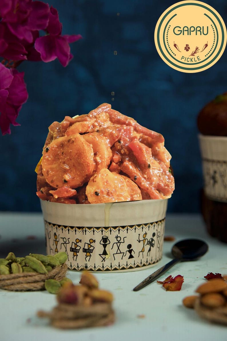 Carrot Radish Pickle, Home Made, Gajar Mooli Ka Achar 400 GM I Taste ...