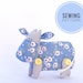 Cow Sewing Pattern: Tilda Toy Animal (PDF Pattern) - Etsy