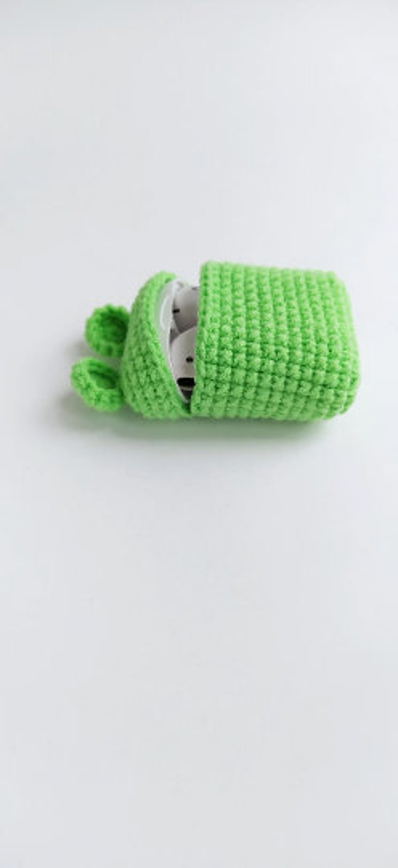 Frog AirPod Case Crochet Pattern: Amigurumi Protective Cover (PDF ...
