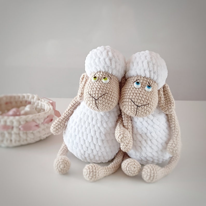 Sheep Crochet Pattern Lamb Amigurumi Sheep Crochet Pattern - Etsy