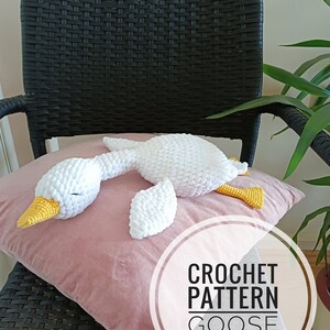 Goose Crochet Pattern Amigurumi Goose Plush Crochet Toys Bird Goose ...