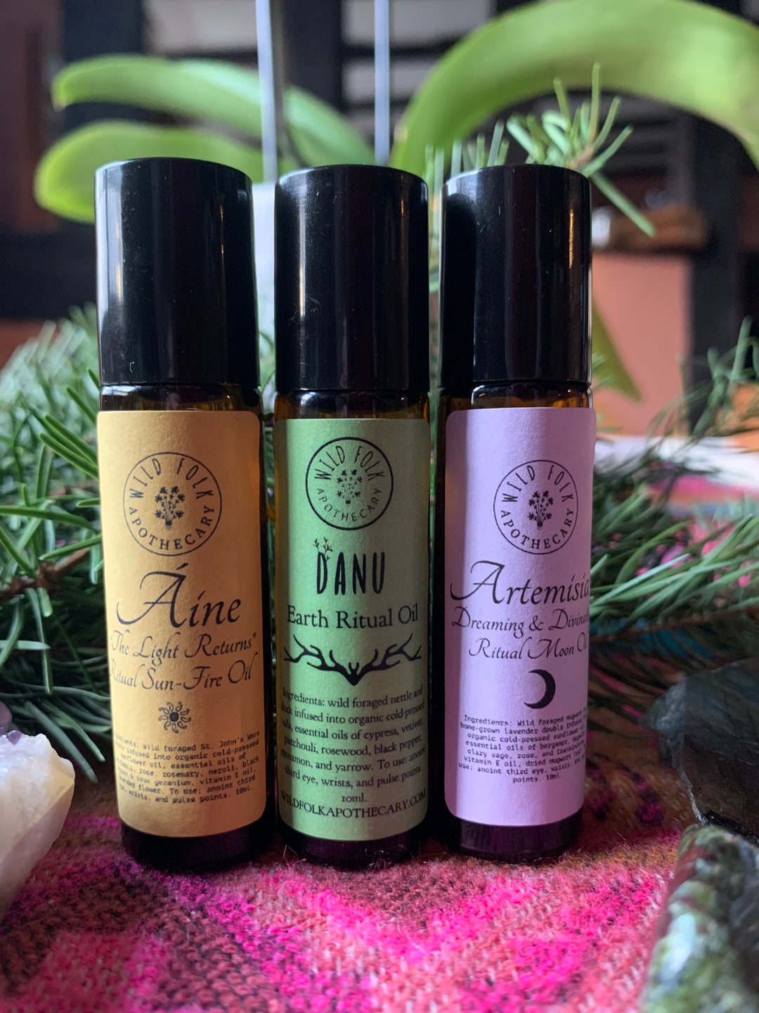 Celestial Bodies Trio of Ritual Oils - Etsy