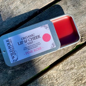 Organic Tinted Lip & Cheek Balm With Naturally Derived Colour - Etsy