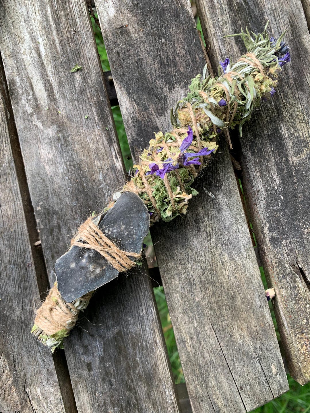 Native British Wild Foraged Flint Smoke/saining Sticks - Etsy