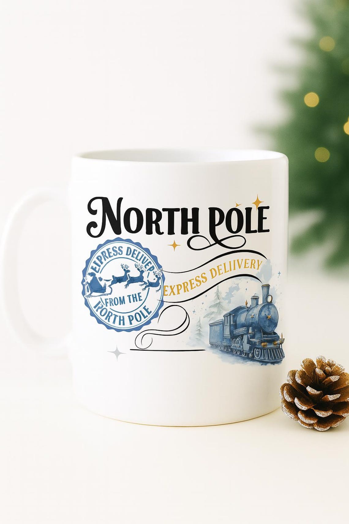 Christmas Train Bundle Set - PNG - Instant Download - Pink - Blue - Red ...