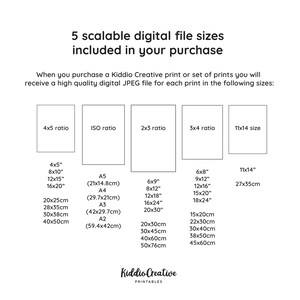 Ocean Animals Alphabet; Children's Ocean ABC Poster; Kids Room Decor ...