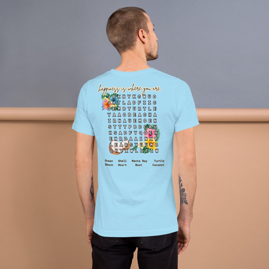 The Heart of Te Fiti Word Search T-shirt - Etsy