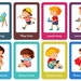 Montessori Flashcards, Printable - First Word Flashcards, Educational ...