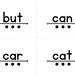3 Letters Sounds Sight Words, Teach How to Read 128 Sight Words ...