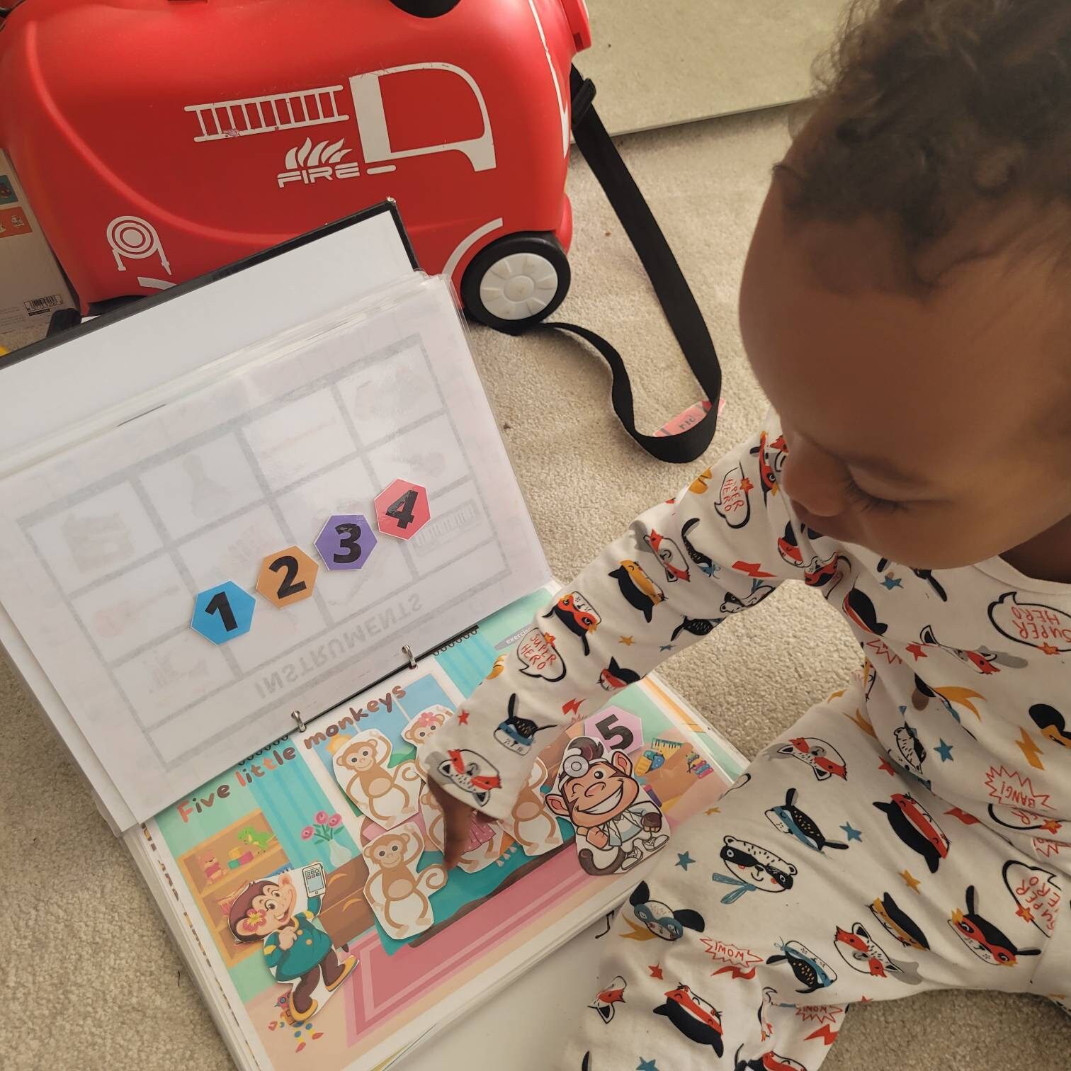 Preschool Learning Binder Busy Book Printable Pre K Learning - Etsy