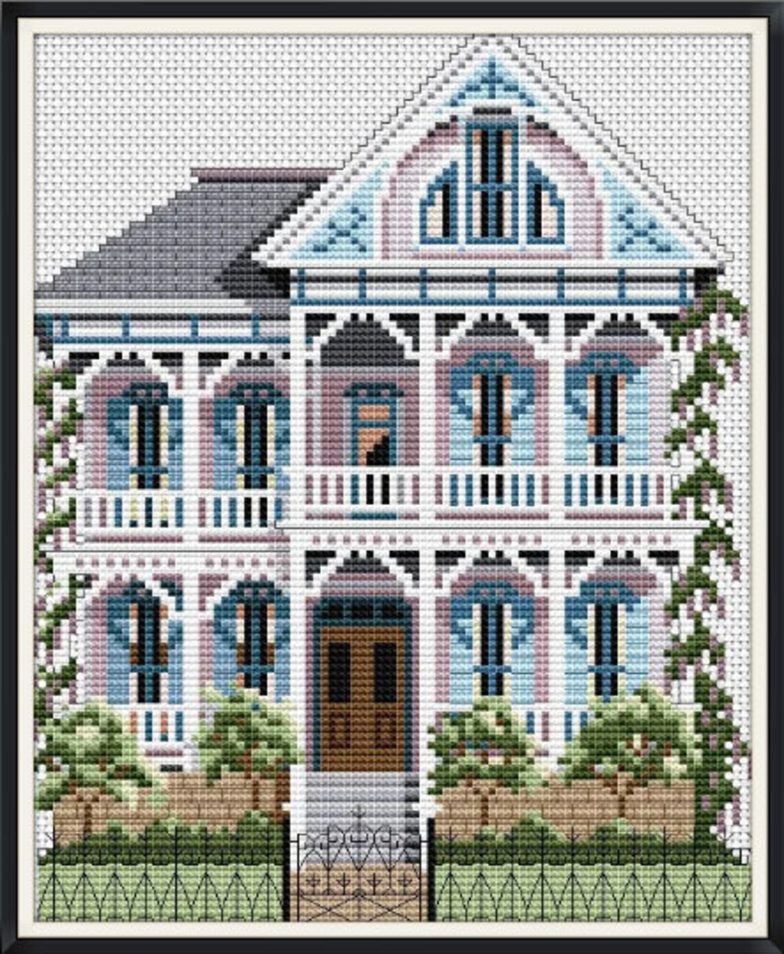 House 013 / Cross Stitch PDF Pattern / Digital Cross Stitch - Etsy
