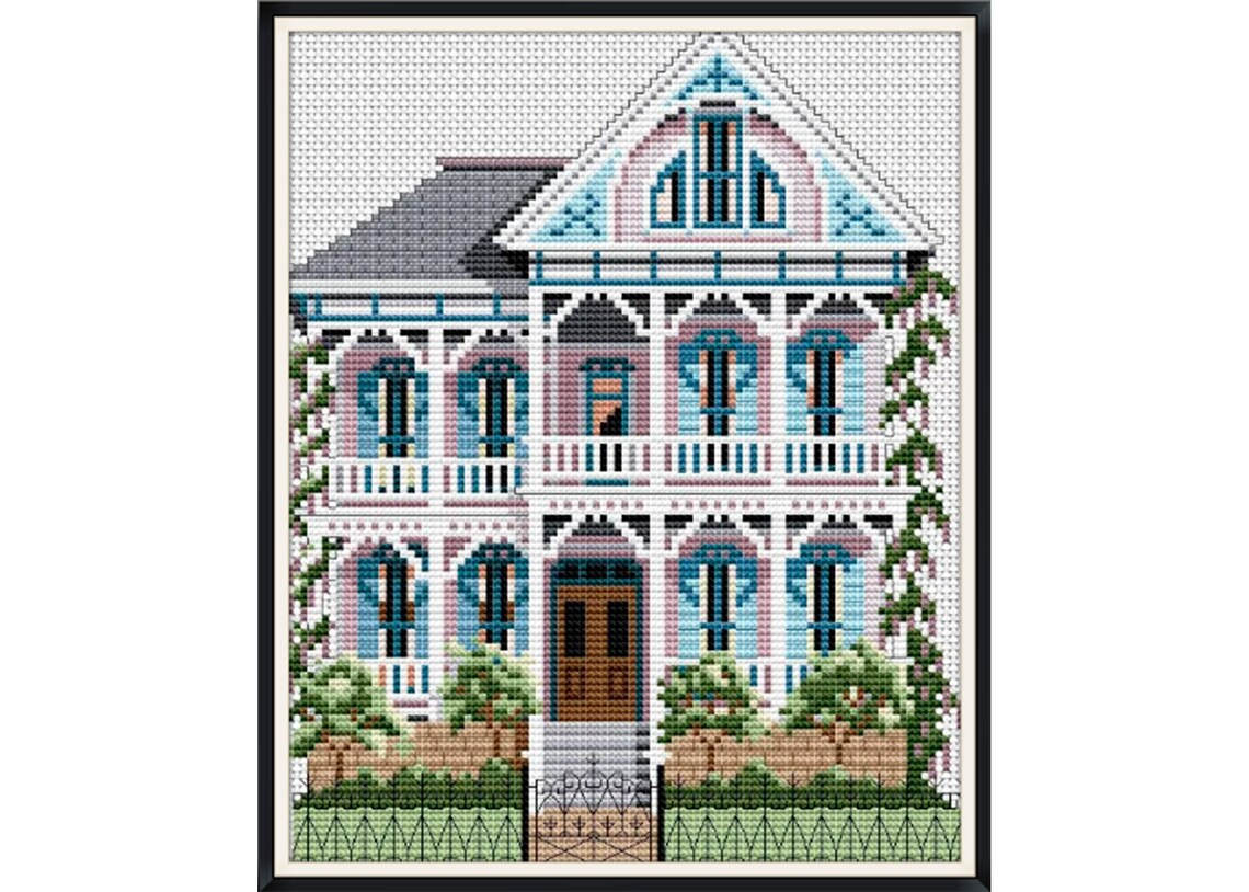 House 013 / Cross Stitch PDF Pattern / Digital Cross Stitch - Etsy