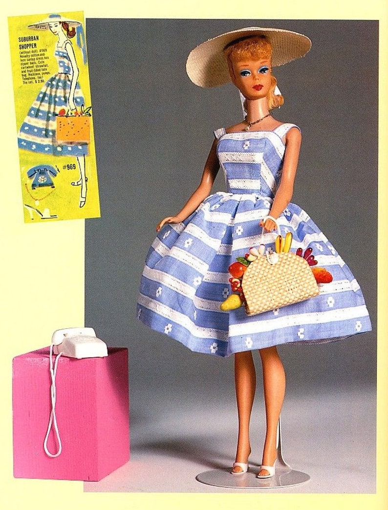 PDF Vintage Barbie Sewing Pattern Wardrobe Clothes for Dolls - Etsy