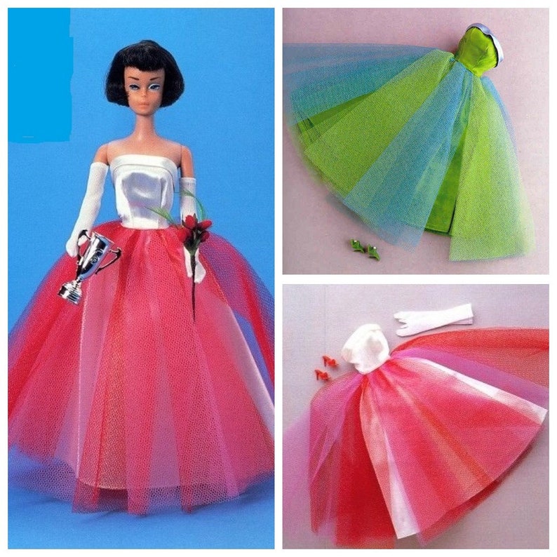 PDF Vintage Barbie Sewing Pattern Wardrobe Clothes for Dolls - Etsy