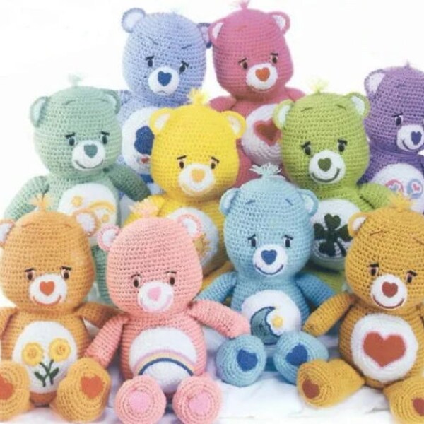 Care Bears Pattern - Etsy