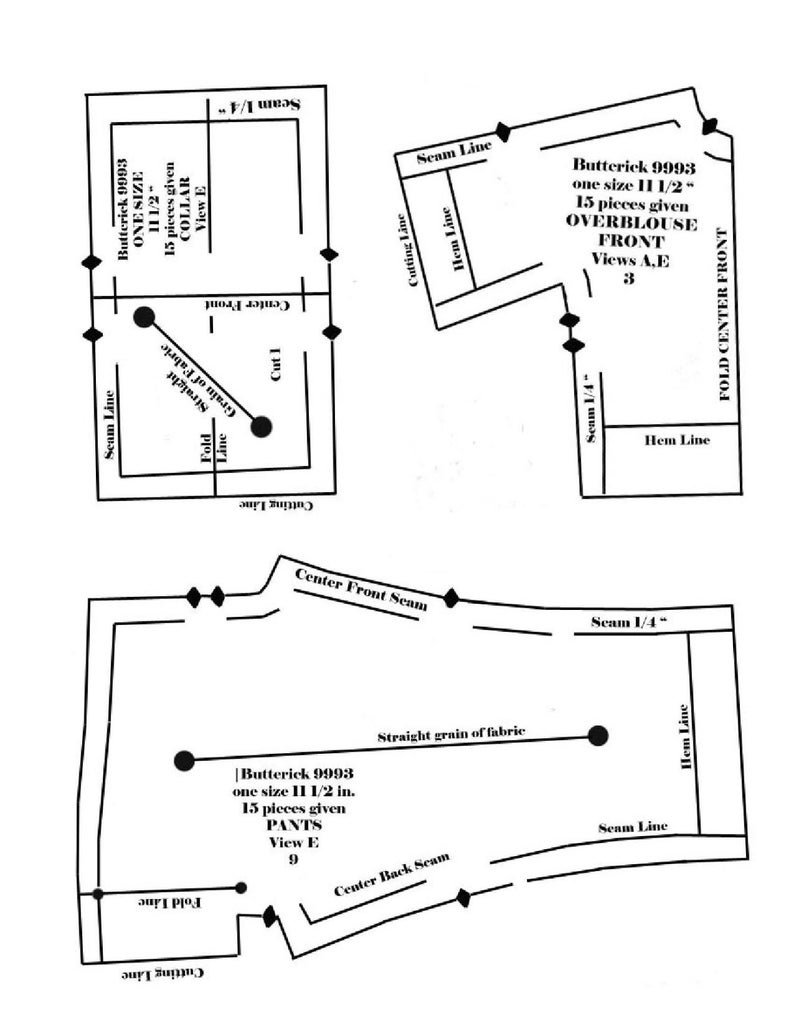 PDF Vintage Barbie Sewing Pattern Wardrobe Clothes for Dolls - Etsy
