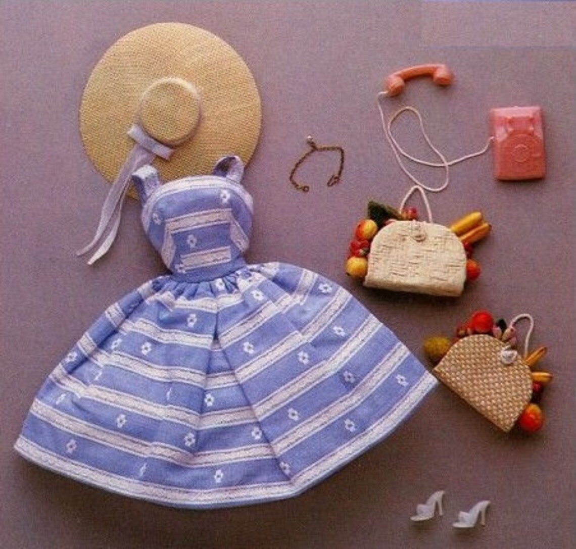 PDF Vintage Barbie Sewing Pattern Wardrobe Clothes for Dolls - Etsy