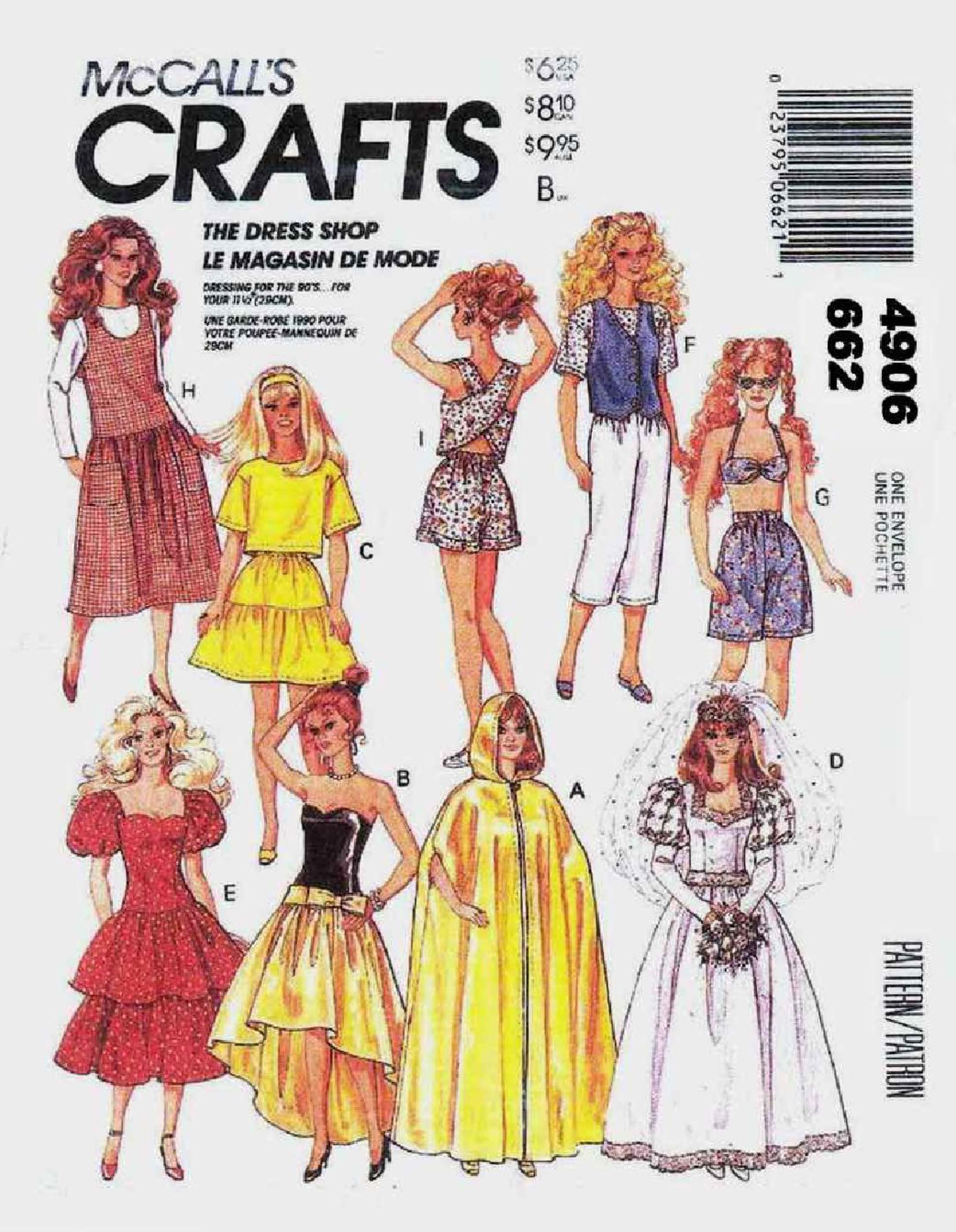 PDF Vintage Barbie Sewing Pattern Wardrobe Clothes for Dolls - Etsy UK