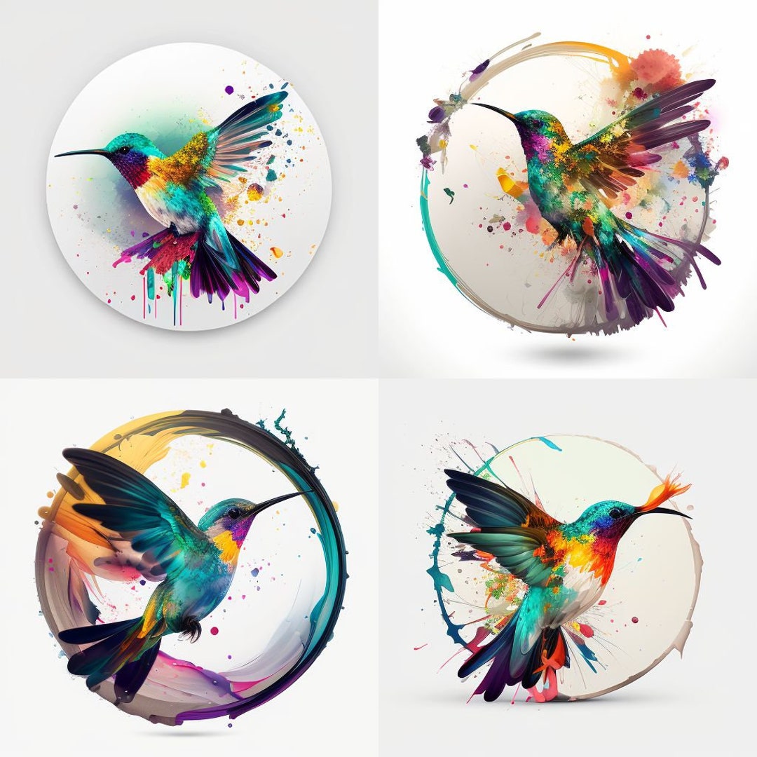 12 Hummingbird Design Png Jpeg - Etsy