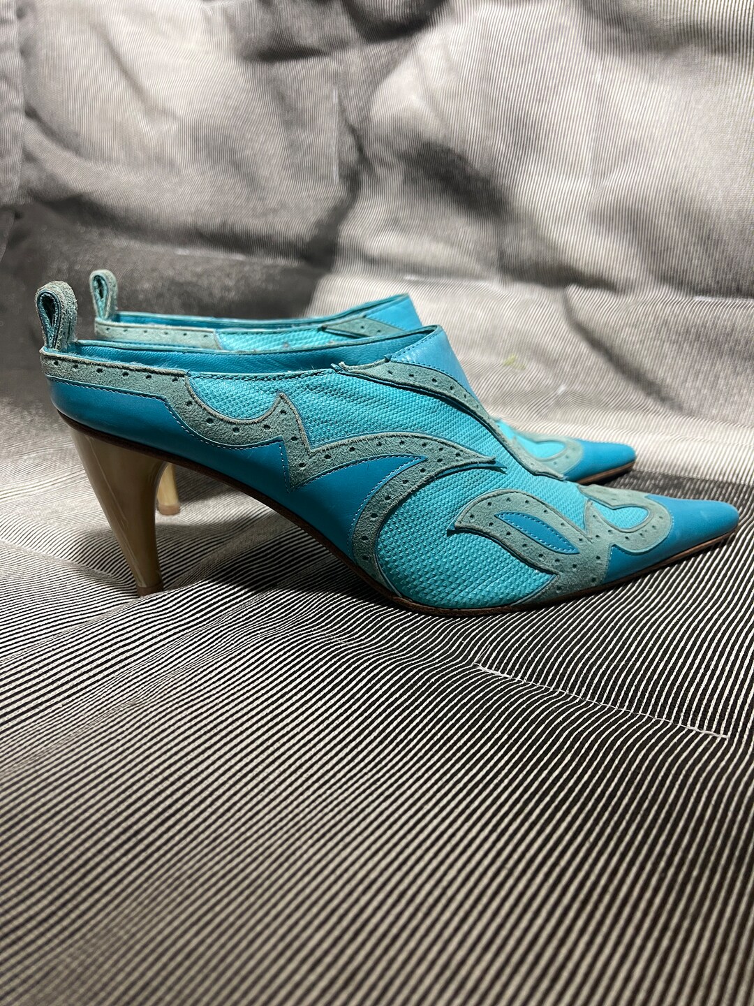 2003 Alexander Mcqueen, S/S Runway Womens Clogs, Size EU 37, - Etsy