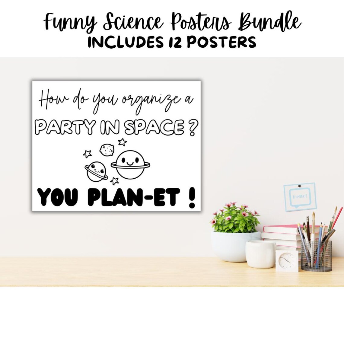 Funny Science Posters| Science Bulletin Board Sign| Science Classroom ...